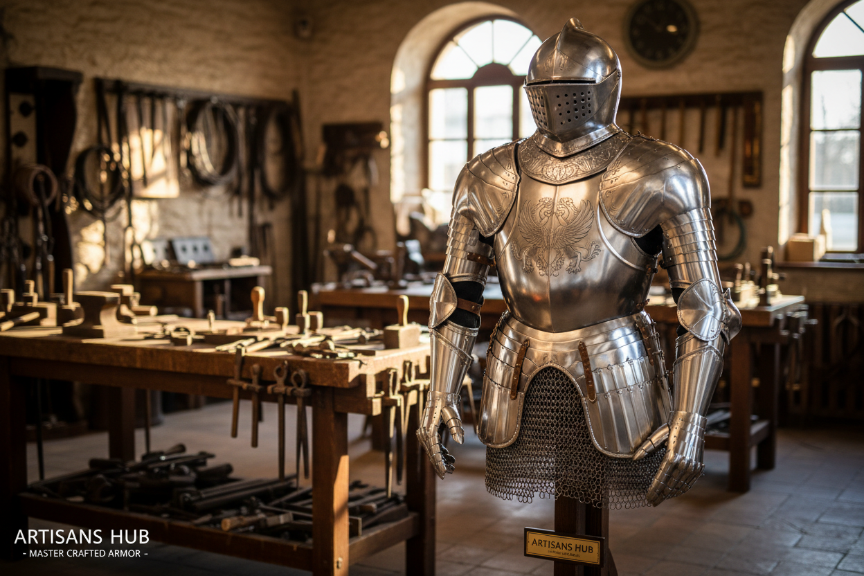 Why Buy Medieval Armor from Artisans Hub | Custom Handcrafted Armor